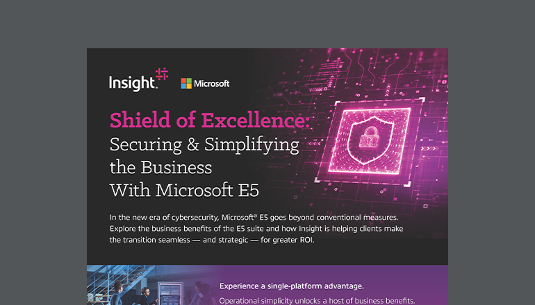 Microsoft 365 Enterprise E3 to E5 Upgrade | Insight Canada